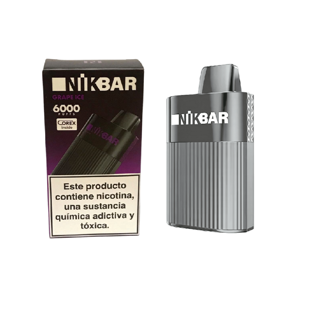 Pod Descartável Nikbar - 6000 Puffs - SABORES - Tabacaria Arahat e ...
