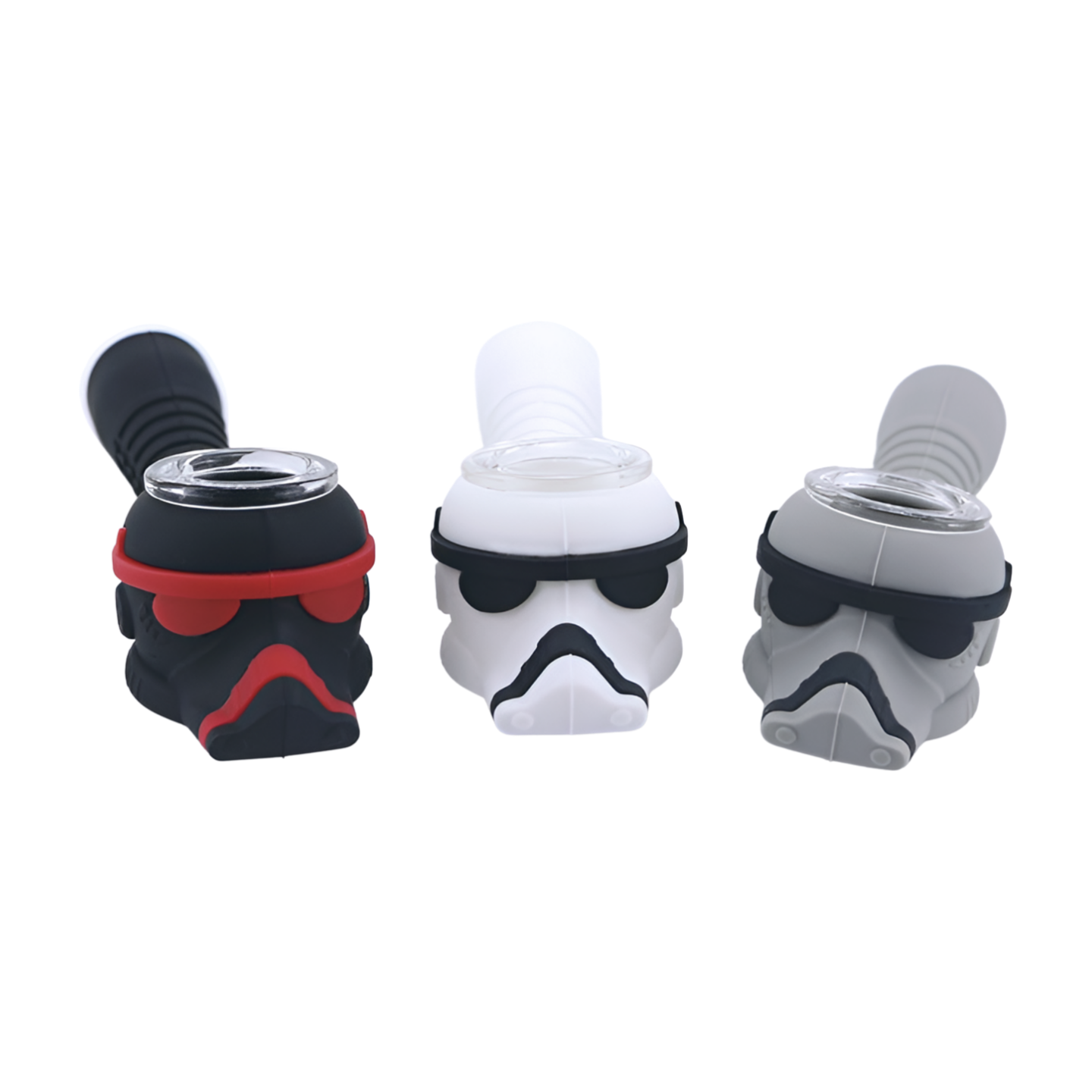 Pipe De Silicone Stormtrooper E Bowl De Vidro - Tabacaria Arahat e ...