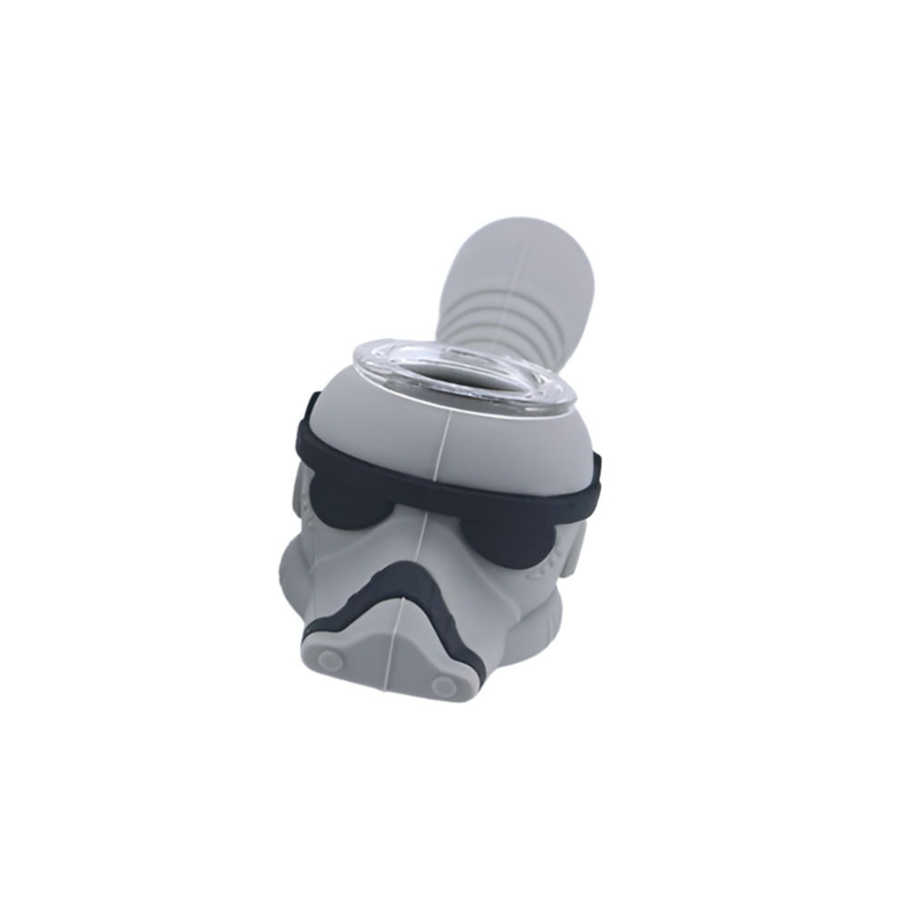 Pipe De Silicone Stormtrooper E Bowl De Vidro - Tabacaria Arahat e ...