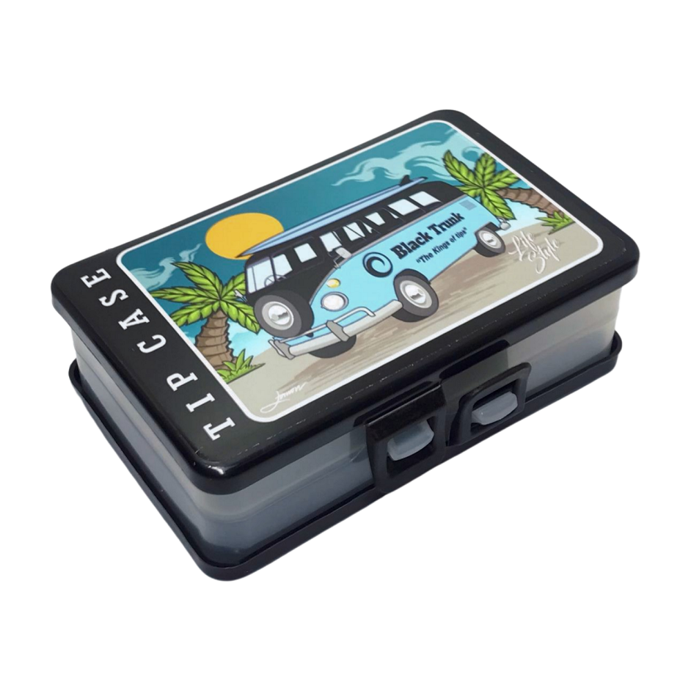 Caixa De Tip Case Black Trunk Para Piteiras De Vidro - Organizadora ...