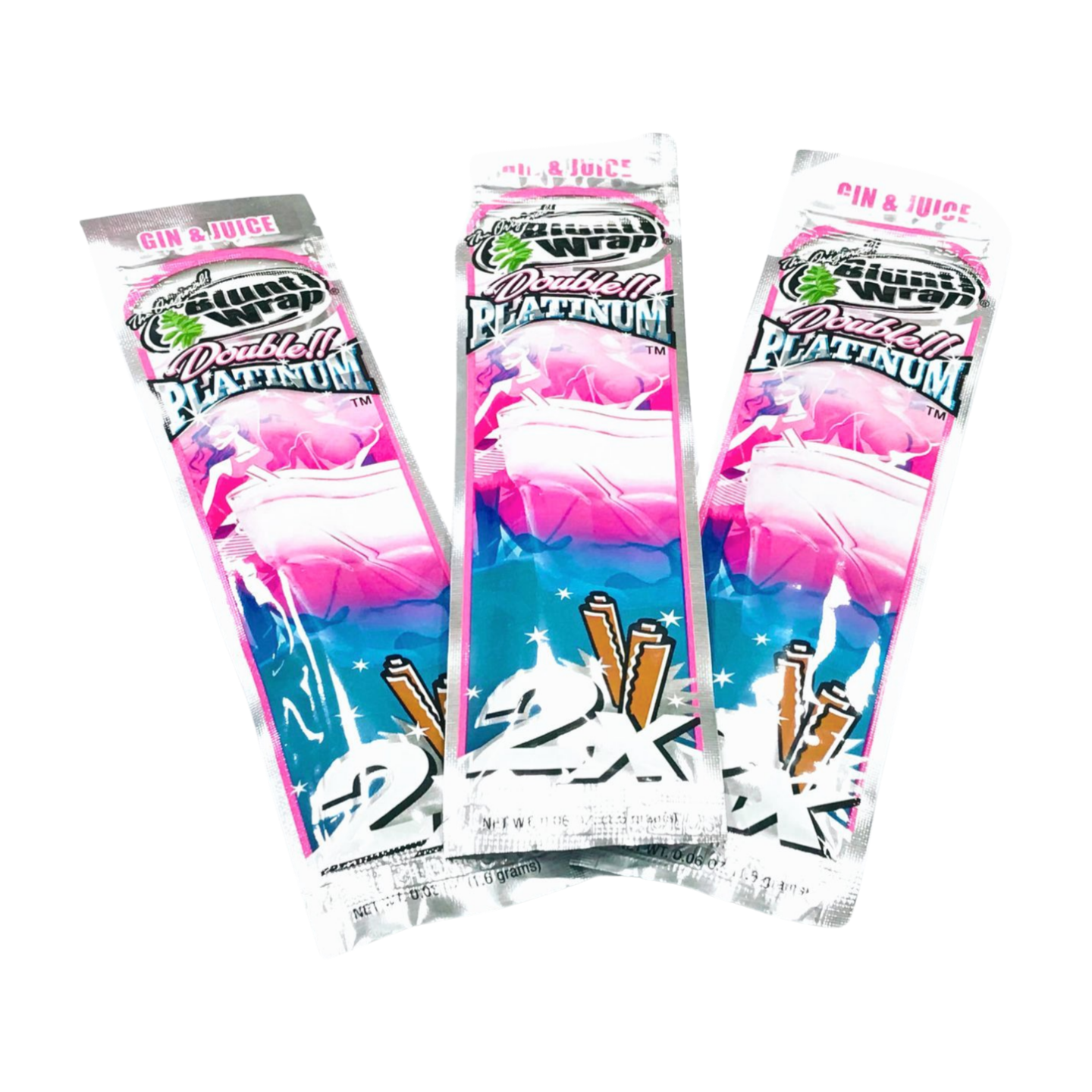 Seda Blunt Wrap Double Platinum 2x - Gin & Juice - Tabacaria Arahat e ...