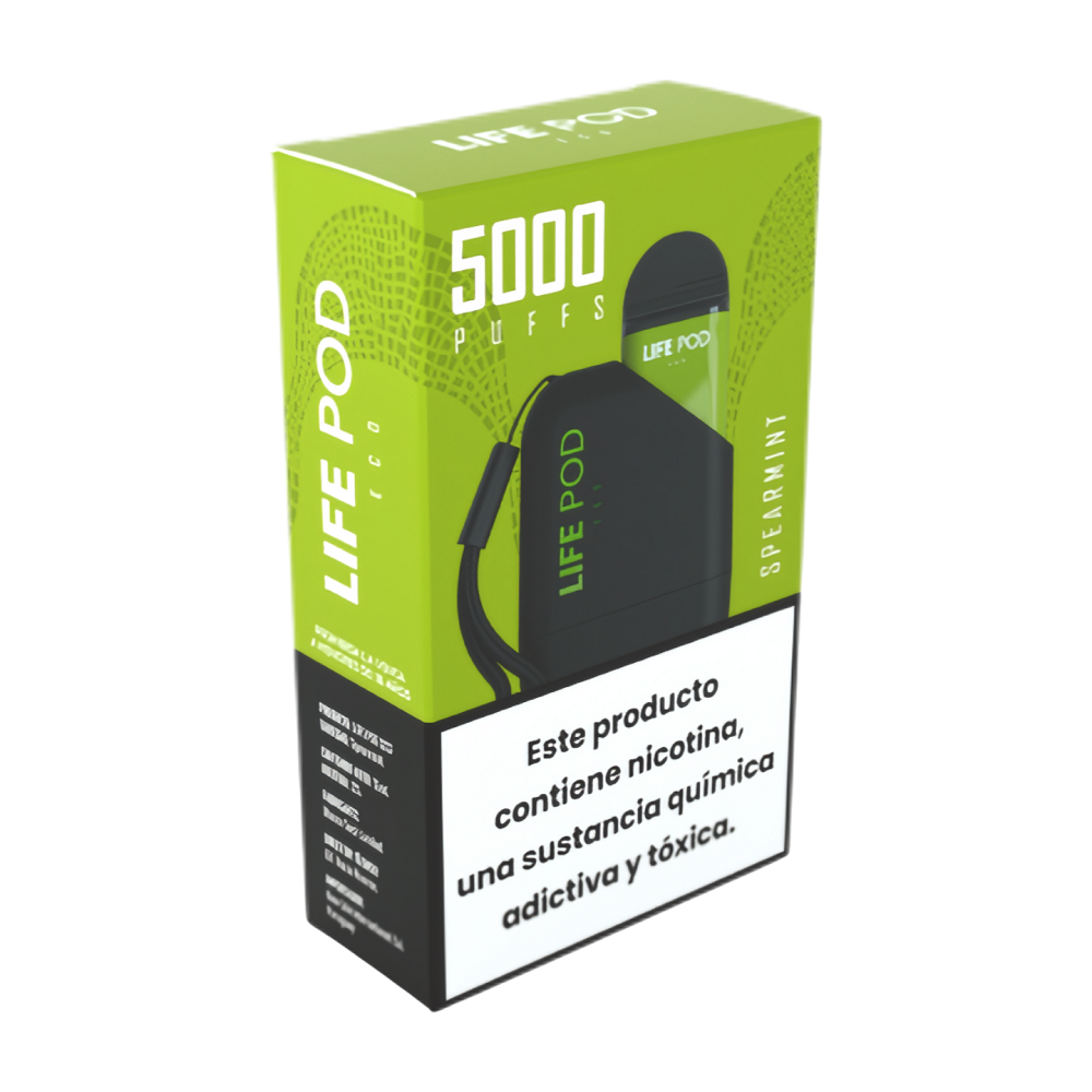 Pod Descartável Life Pod Kit - 5000 Puffs - Tabacaria Arahat e Presentes