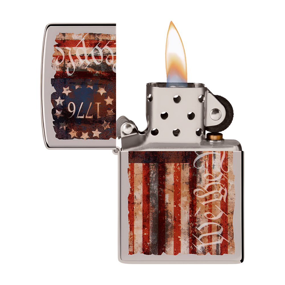 Isqueiro Original Zippo 49779 Americana Design - Tabacaria Arahat e ...