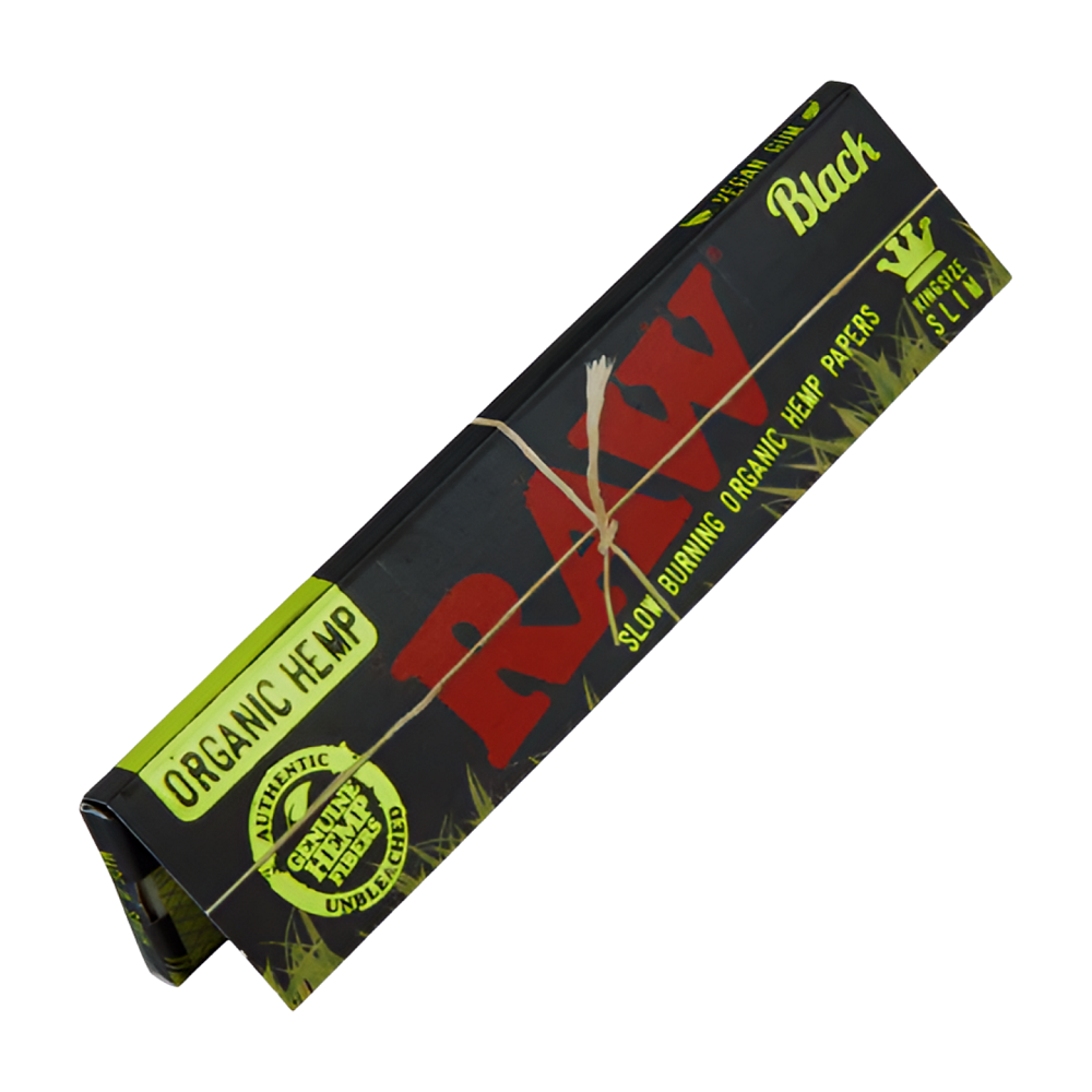 Seda Raw Black Organic Hemp King Size - Tabacaria Arahat e Presentes Seda Raw Black Organic Hemp King Size - Tabacaria Arahat e Presentes