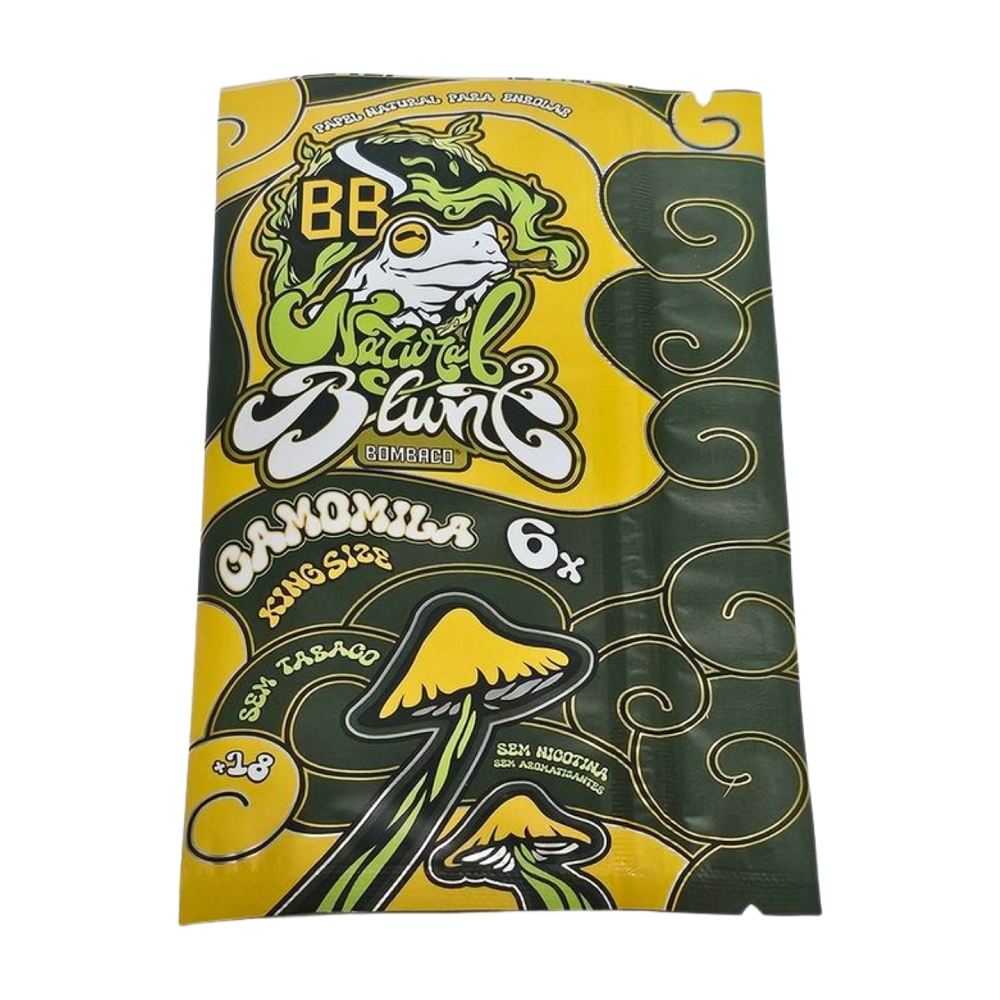 Seda Blunt Bombaco Natural Blunt King Size - Camomila - Tabacaria ...
