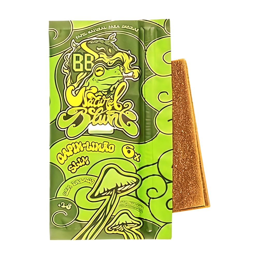 Caixa De Seda Blunt Bombaco Natural Blunt Slim - Capim-Limão ...