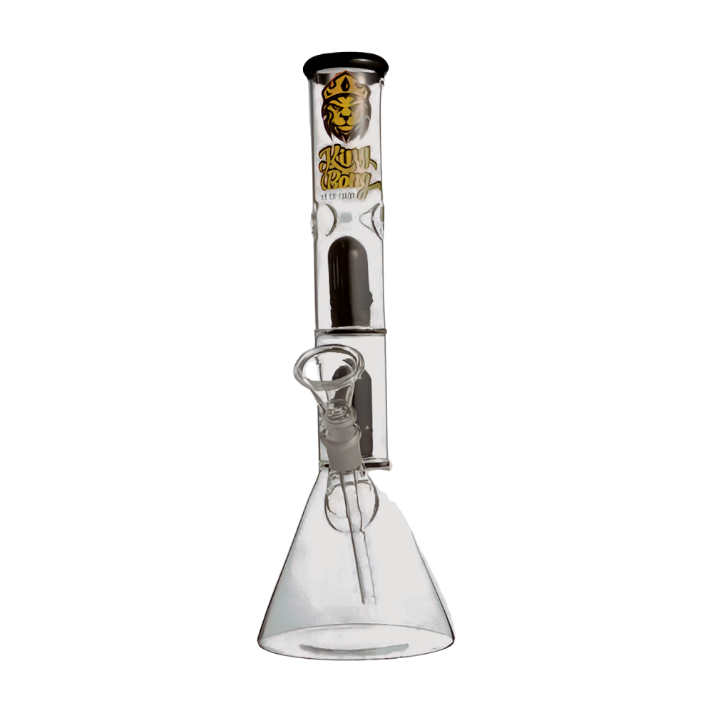 Bong De Vidro King Bong - Double Dome - Tabacaria Arahat e Presentes