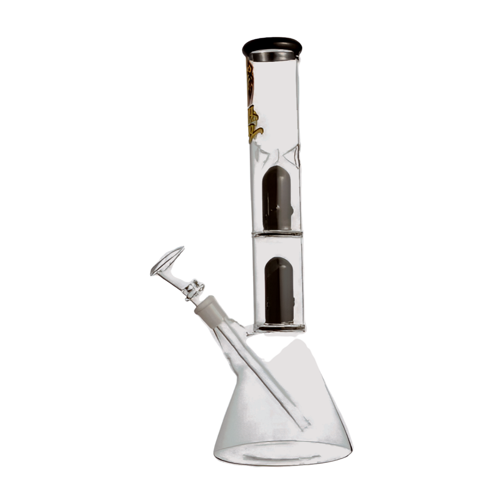Bong De Vidro King Bong - Double Dome - Tabacaria Arahat e Presentes