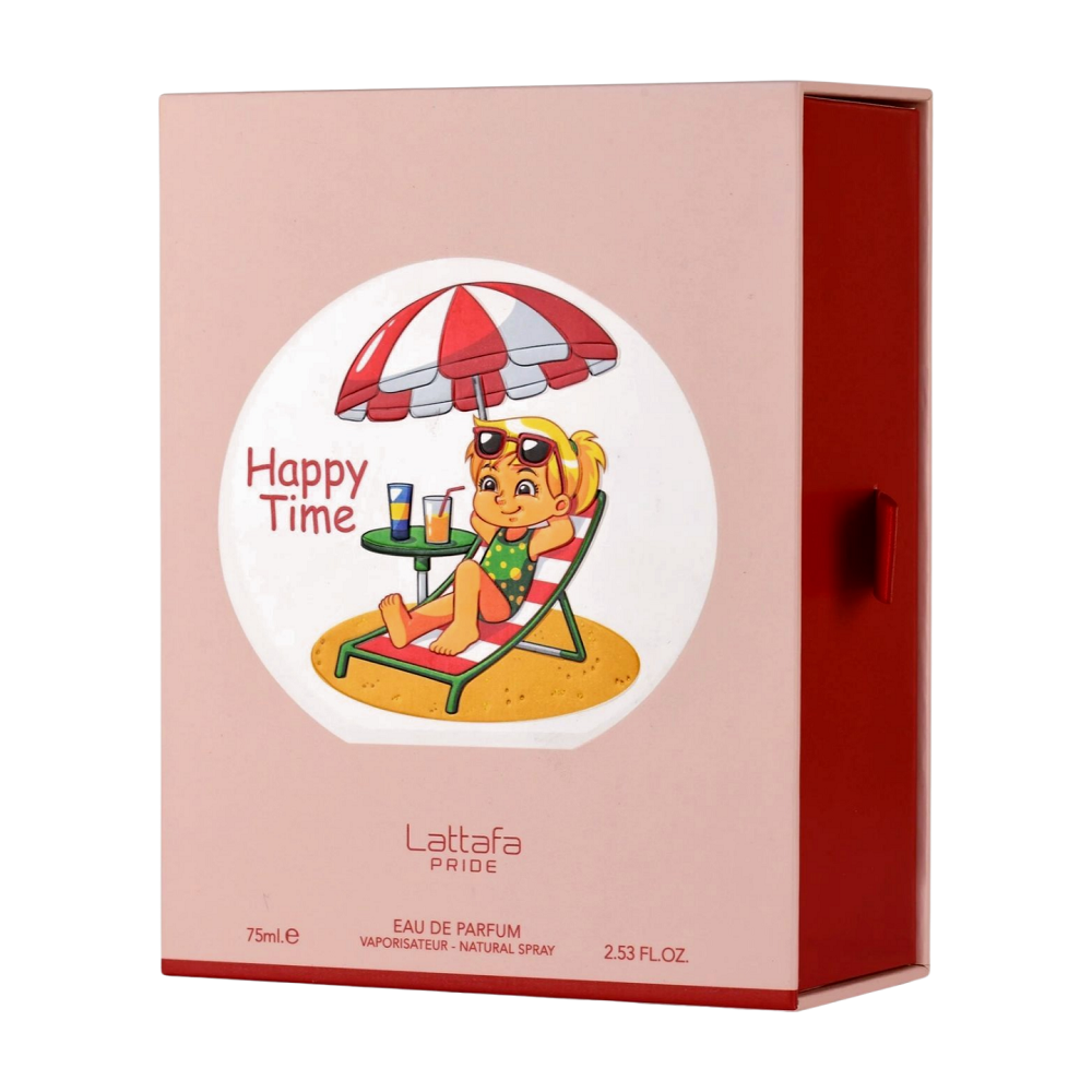 Perfume Árabe Original Lattafa - Happy Time - Tabacaria Arahat e Presentes