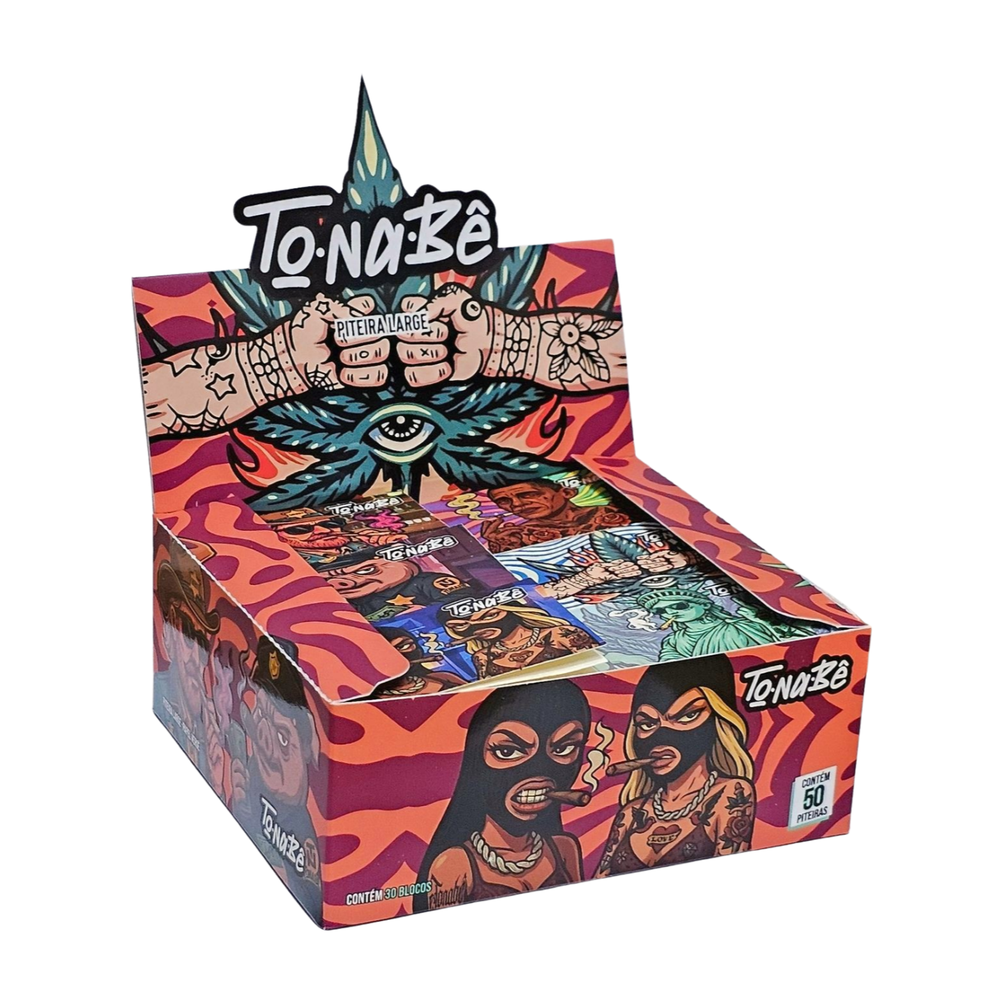 Piteira de Papel To-Na-Bê Large - Tabacaria Arahat e Presentes