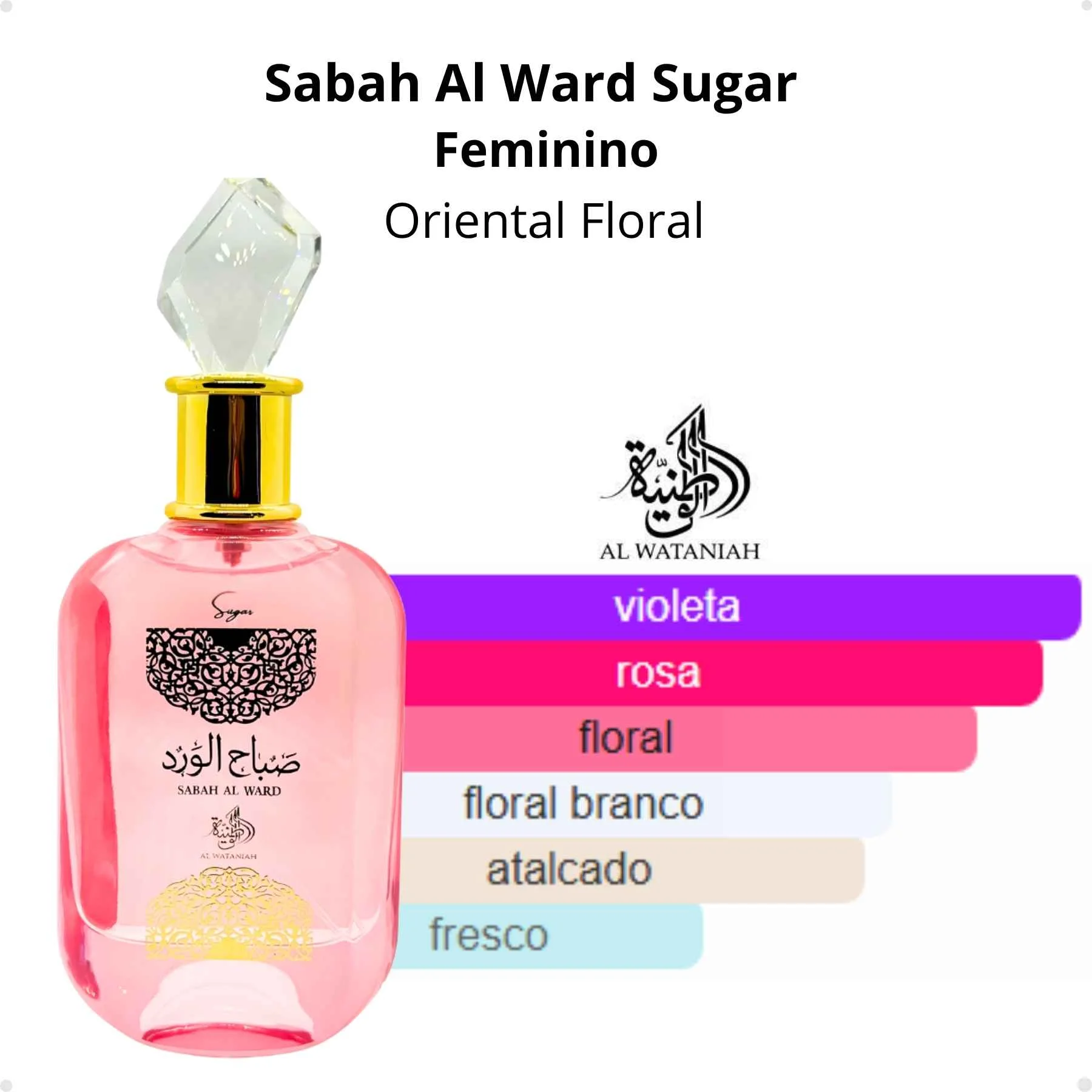 Sabah Al Ward – Perfume Feminino Luxuoso e Envolvente 100ml - Tabacaria ...