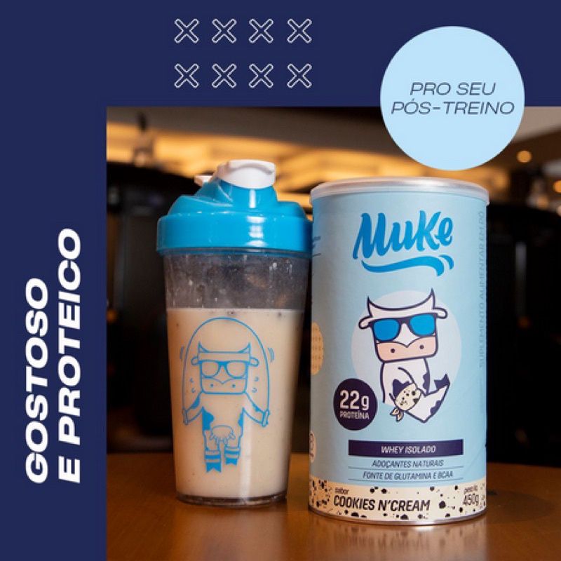 Mais Mu Whey Protein Isolado 450g - Mega Vale Cosméticos