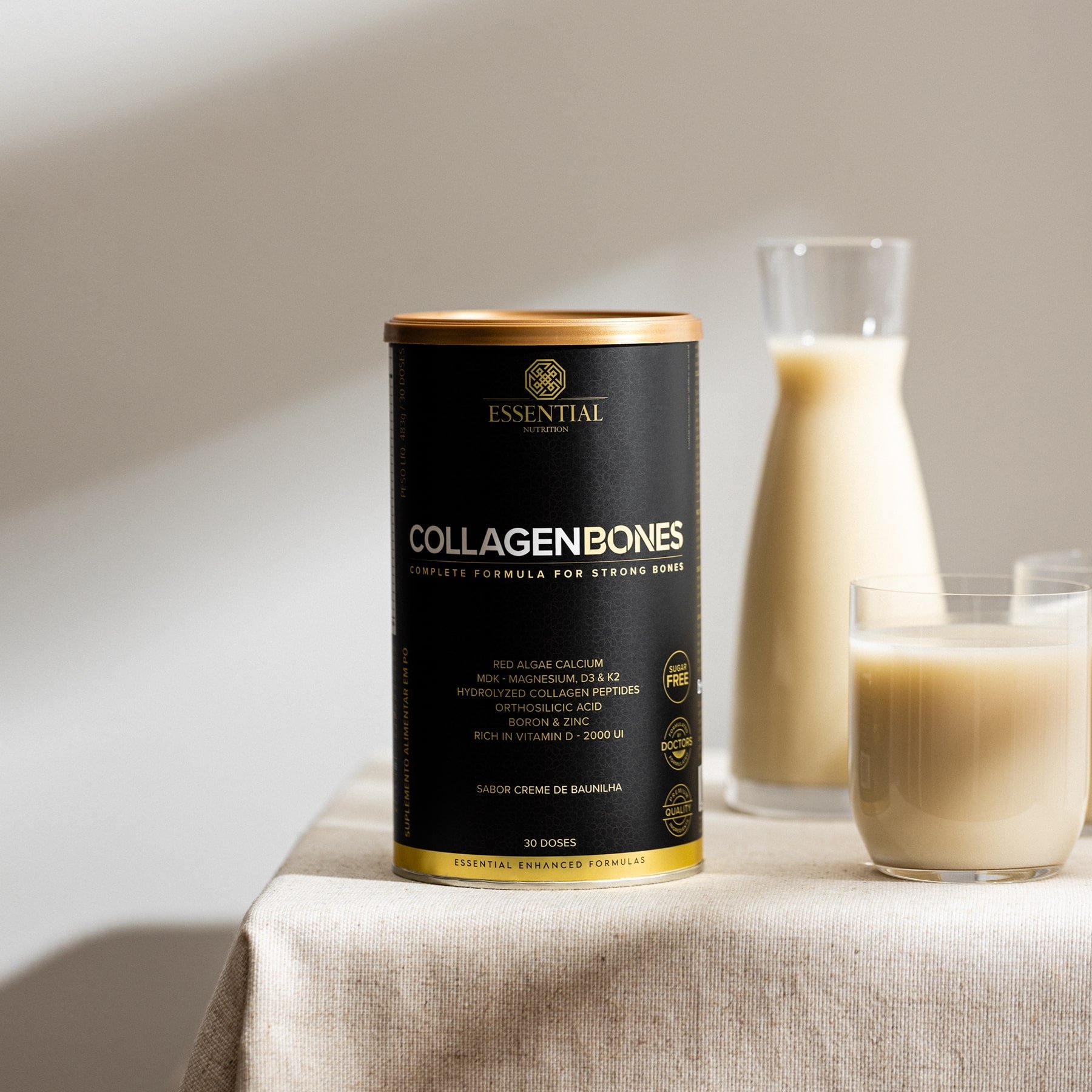 Essential Nutrition Collagen Bones 483G - Mega Vale Cosméticos