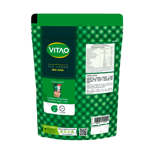 Vitao Farinha de Centeio 500g - Mega Vale Cosméticos