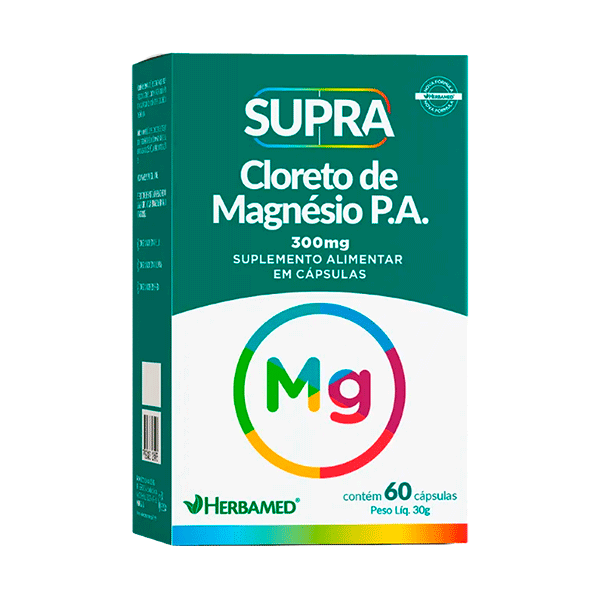 Herbamed Supra Cloreto Magnesio - Mega Vale Cosméticos