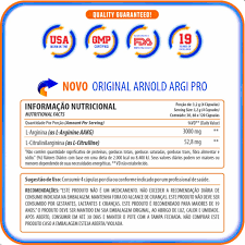 Arnold Nutrition Argi Pro + Citrulline 120 Caps - Mega Vale Cosméticos