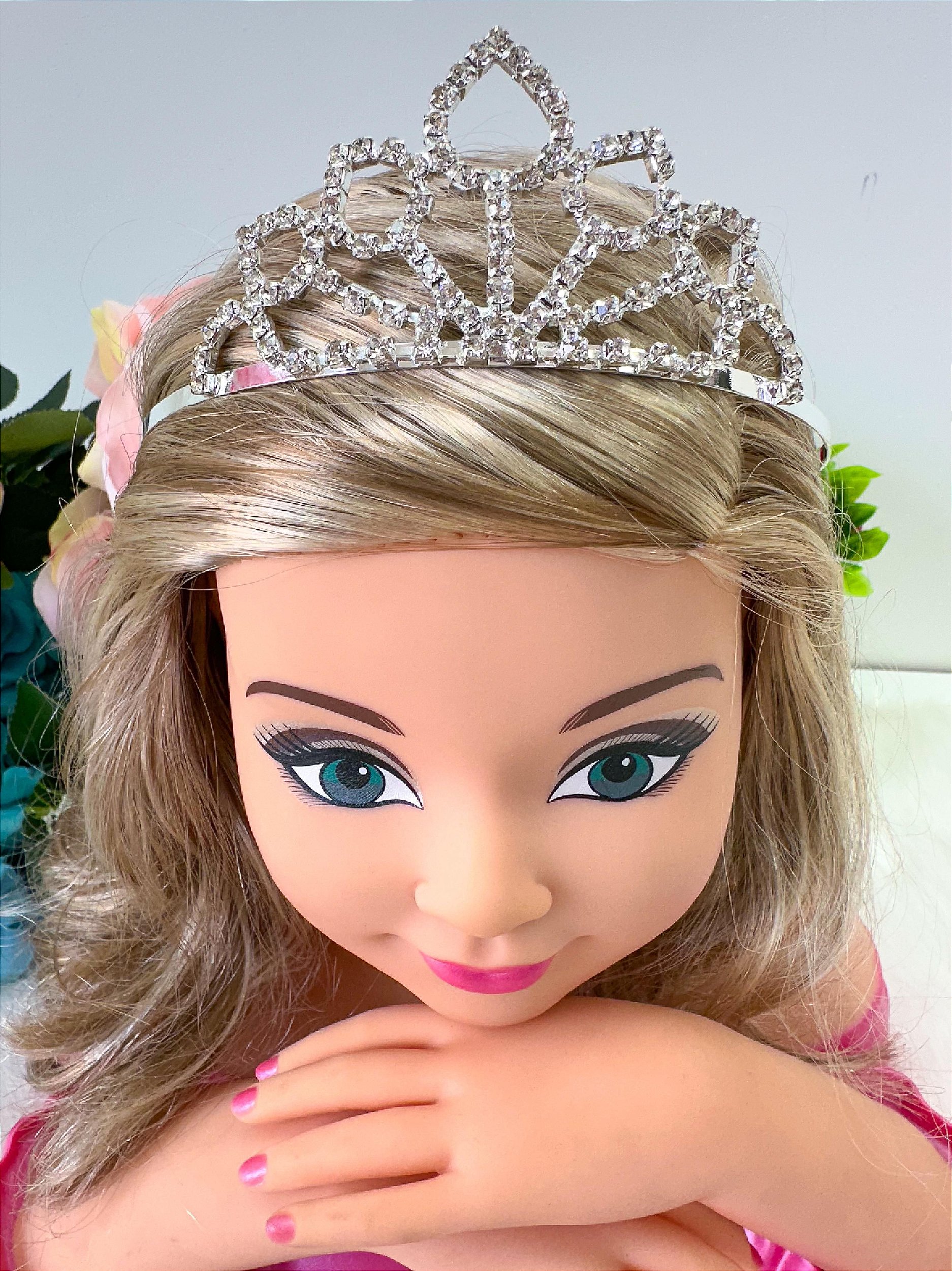 Coroa Belli Strass Prata Elisa/Eliza - BELLI KIDS ATACADO