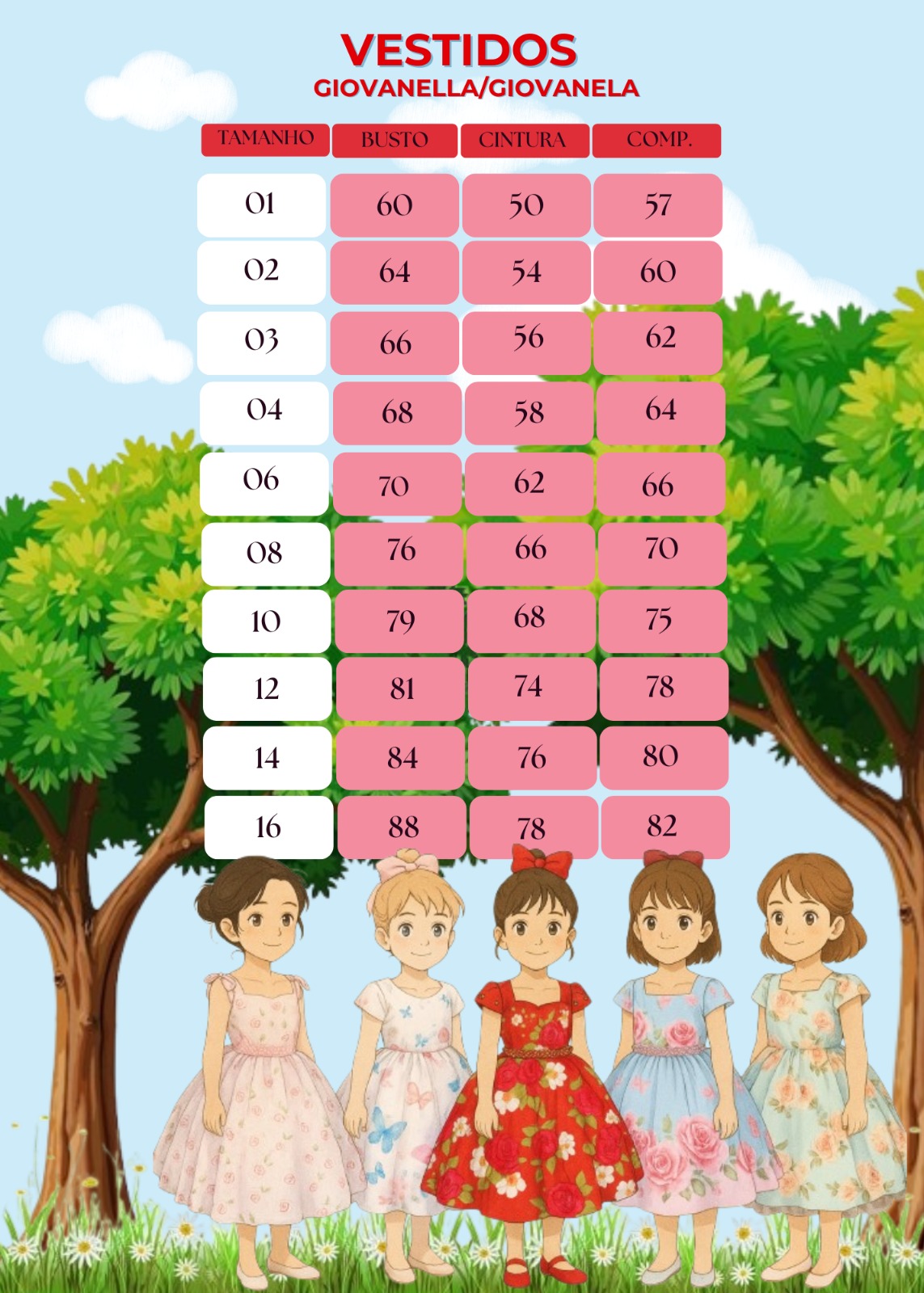 Vestido Giovanella/Giovanela Jardim das Borboletas Rosa Carla - BELLI ...