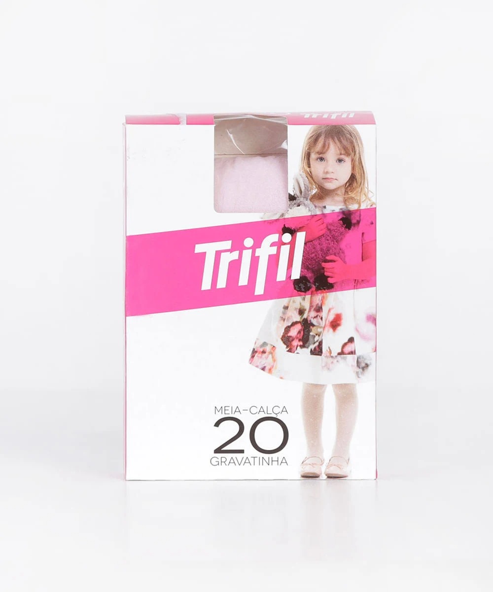 Meia Calça Trifil Fio 20 Bebe Branco - BELLI KIDS ATACADO