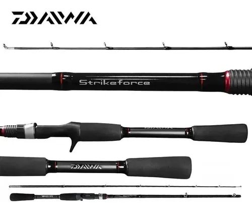 Vara Daiwa Strikeforce 6'0" (1,83m) 8-17 Libras SF602MRB-BR 02 Partes ...