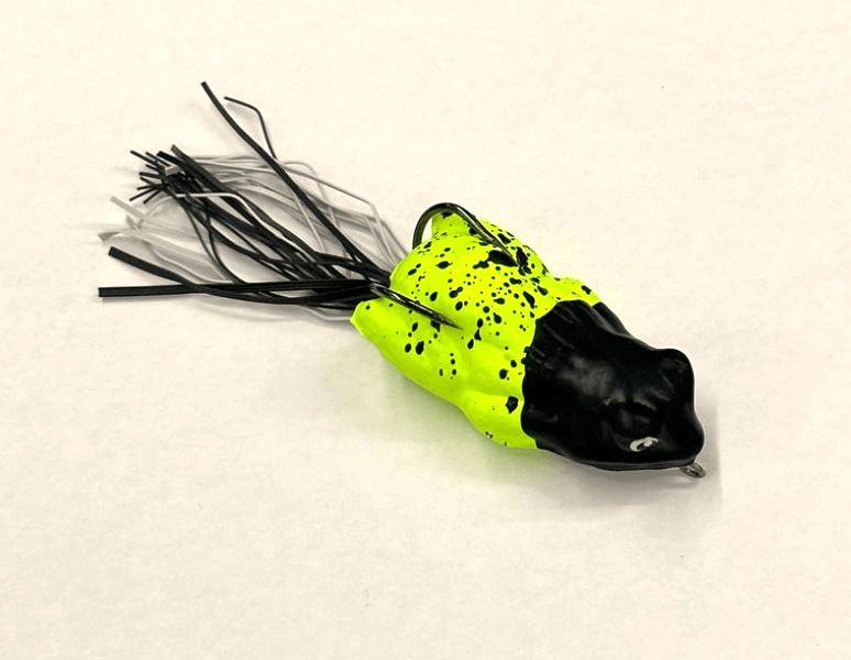 Isca Artificial Bad Line New Bad Frog 6,2 cm 12,6 gr Cor 27 Amarelo ...