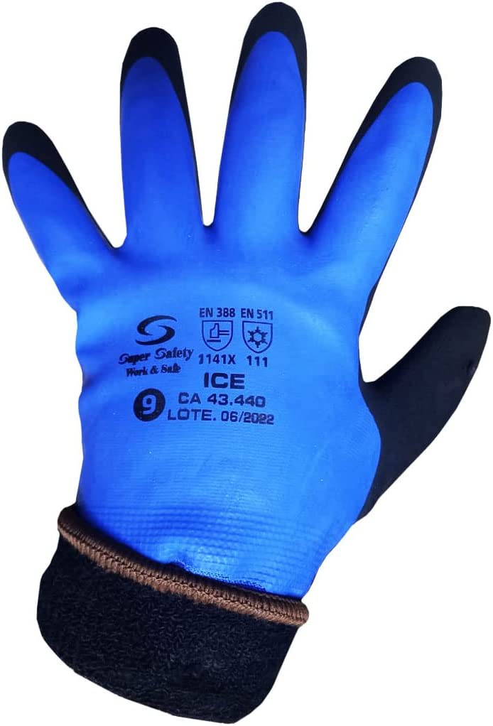Luva P/ Baixa Temperatura ICE Latex Super Safety C.a 43.440 - Folopa ...