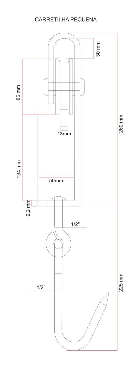 Carretilha para Boi e Suinos - Folopa Distribuidor de Calçados e Epi