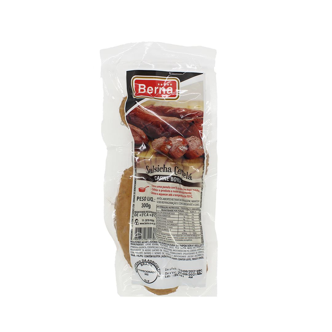 Cervelá (3 unidade á 100g) - Swiss Gourmet