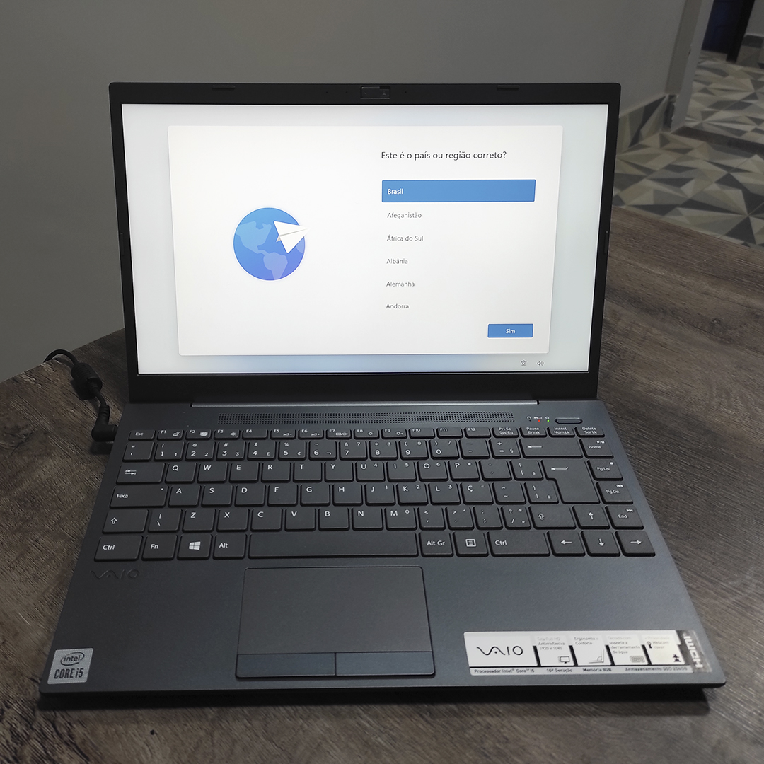 Notebook Vaio FE14 i5-10210U 8GB SSD 256GB Windows - Quick