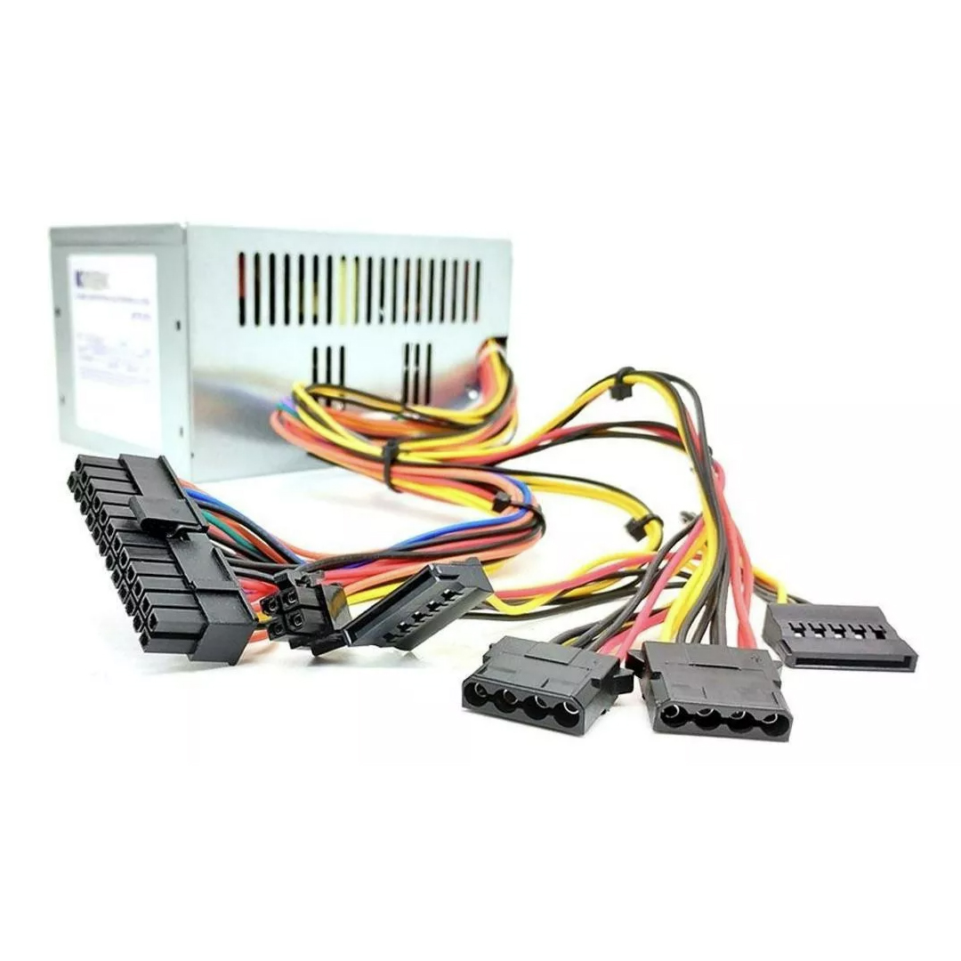 Fonte Atx 200w K-mex Px300dng Com Cabo Cor Cinza 12v - Quick
