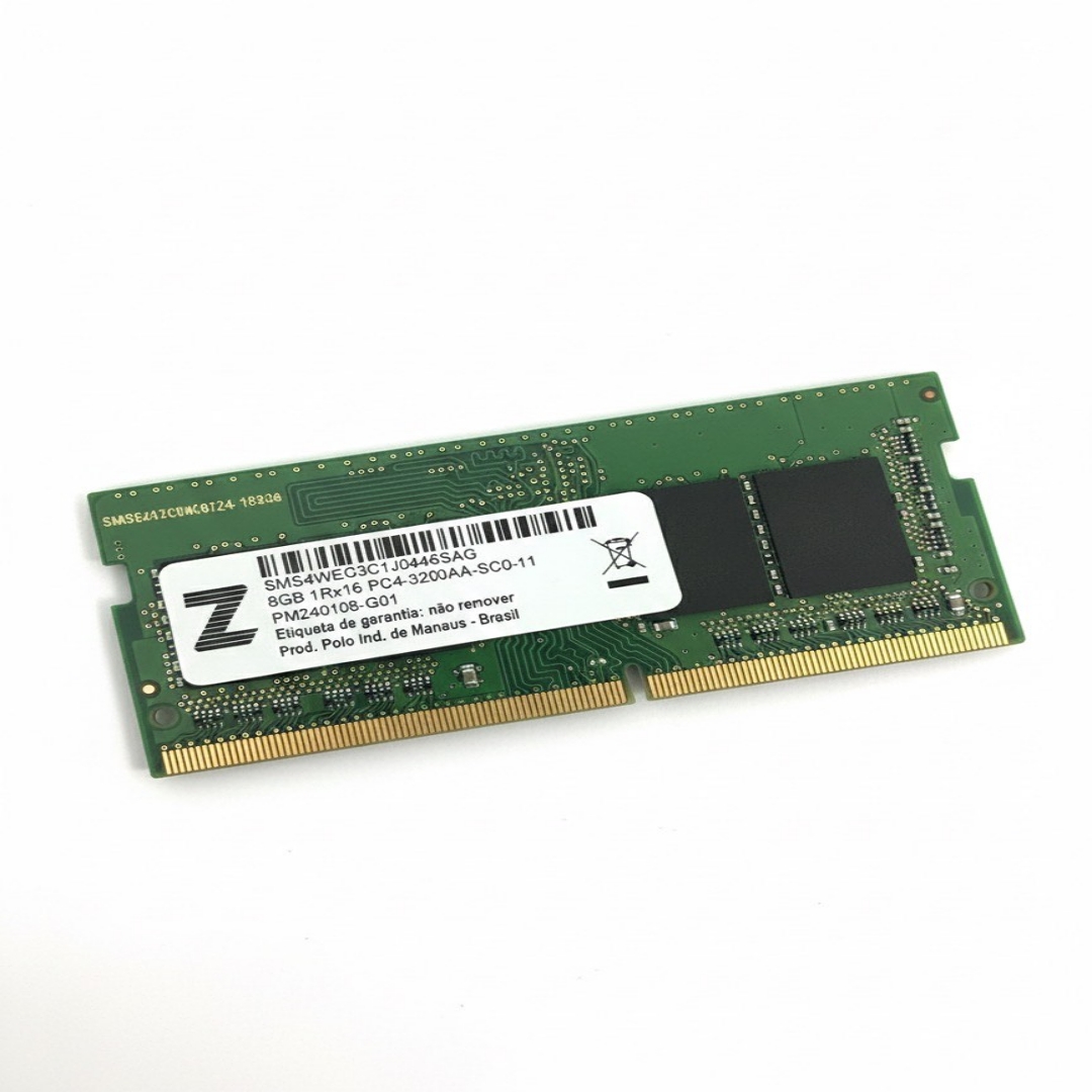 Memória RAM 8GB DDR4 3200MHz 1Rx16 PC4-3200AA-SCO-11 - Quick