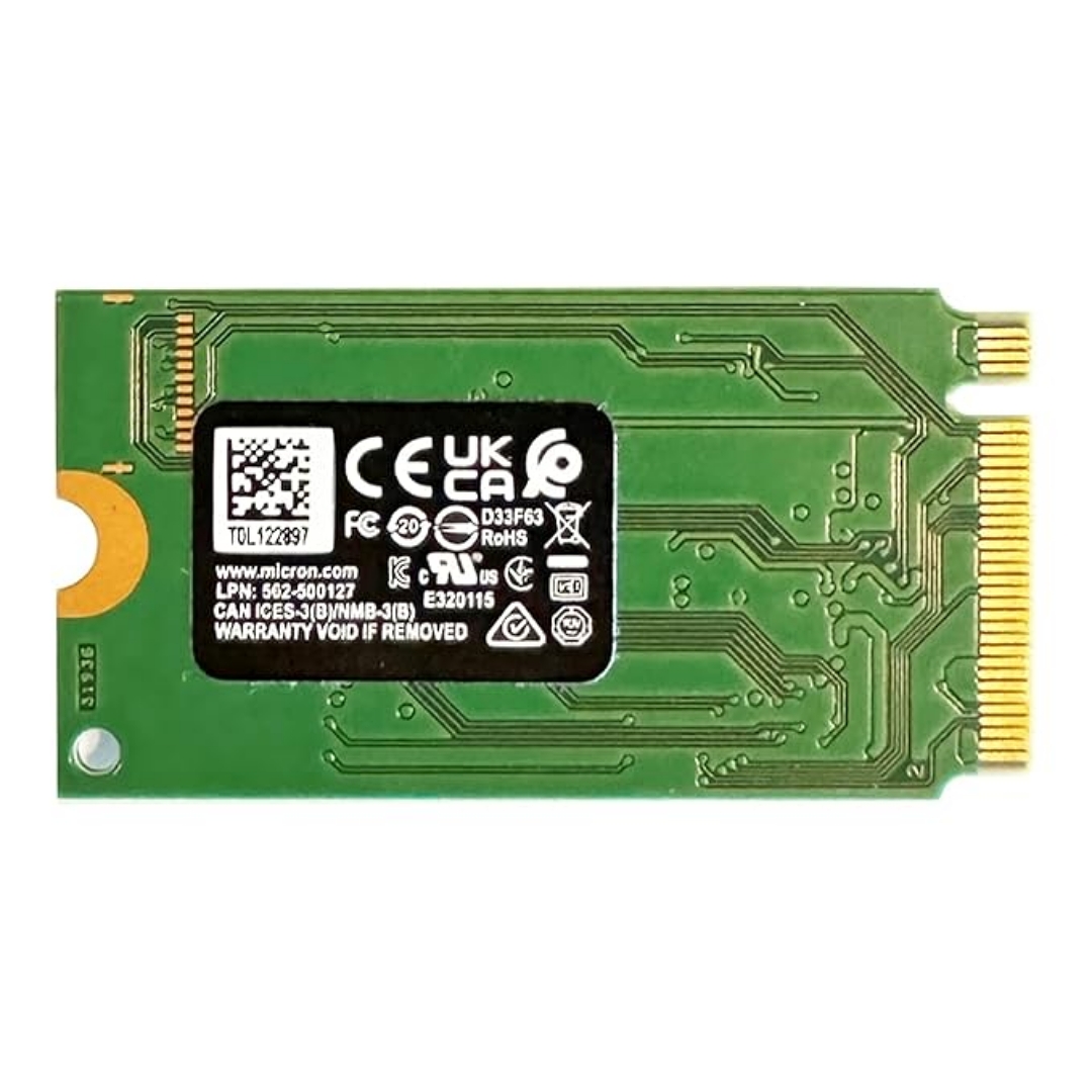 SSD Micron 256GB M.2 NVMe PCIe Gen4x4 — Rápido, confiável e ideal para ...