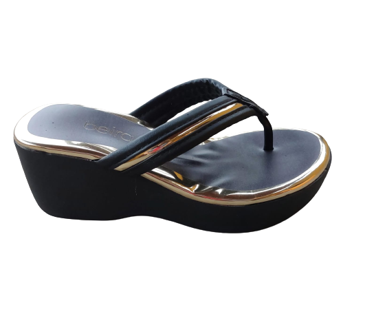 Tamanco Feminino Salto Beira Rio PRETO - Deka Calçados