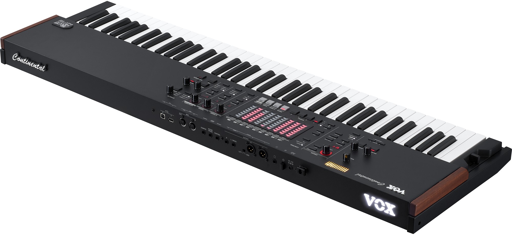 Korg Vox Continetal 73 BK - STAGE VINTAGE PIANO - Classic Keyboards ...