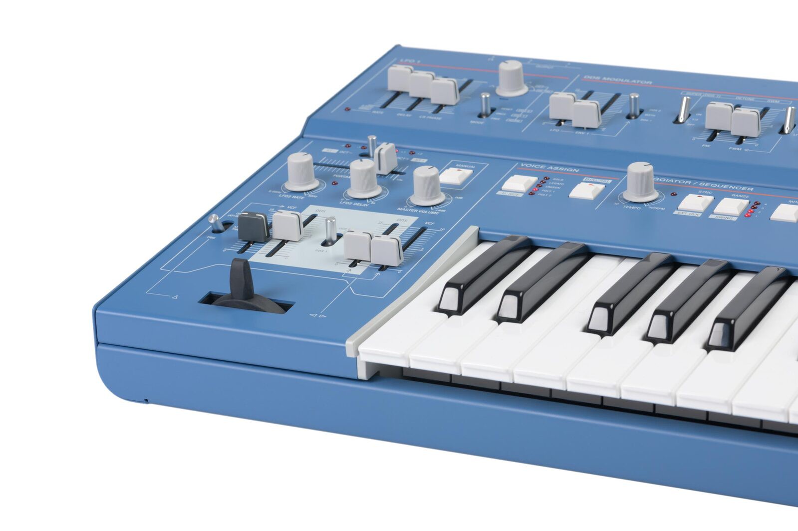 UDO Super 6 Blue - Sintetizador analógico-híbrido - Classic Keyboards ...