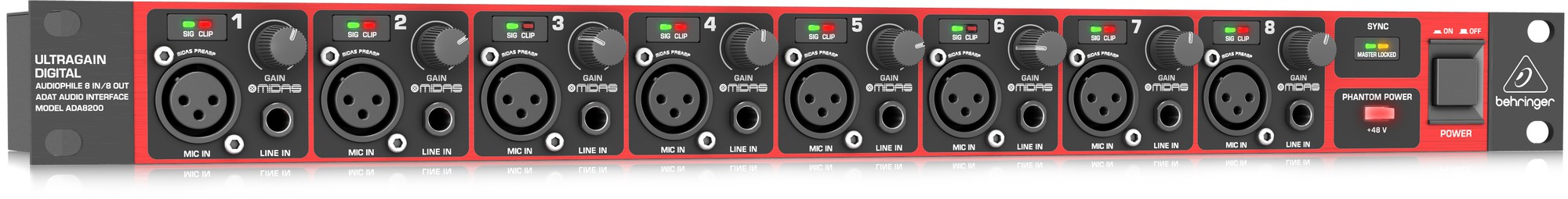 Behringer ADA8200 - Conversor de Digital - Seminovo - Classic Keyboards ...