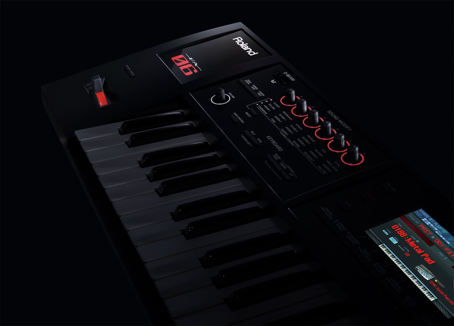 Roland FA-06B - Workstation - Seminovo - Classic Keyboards - Especialistas em Teclados