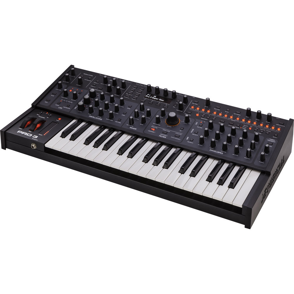 Teclado Sequential Pro 3 - Sintetizador Mono Multifiltro - Classic Key ...