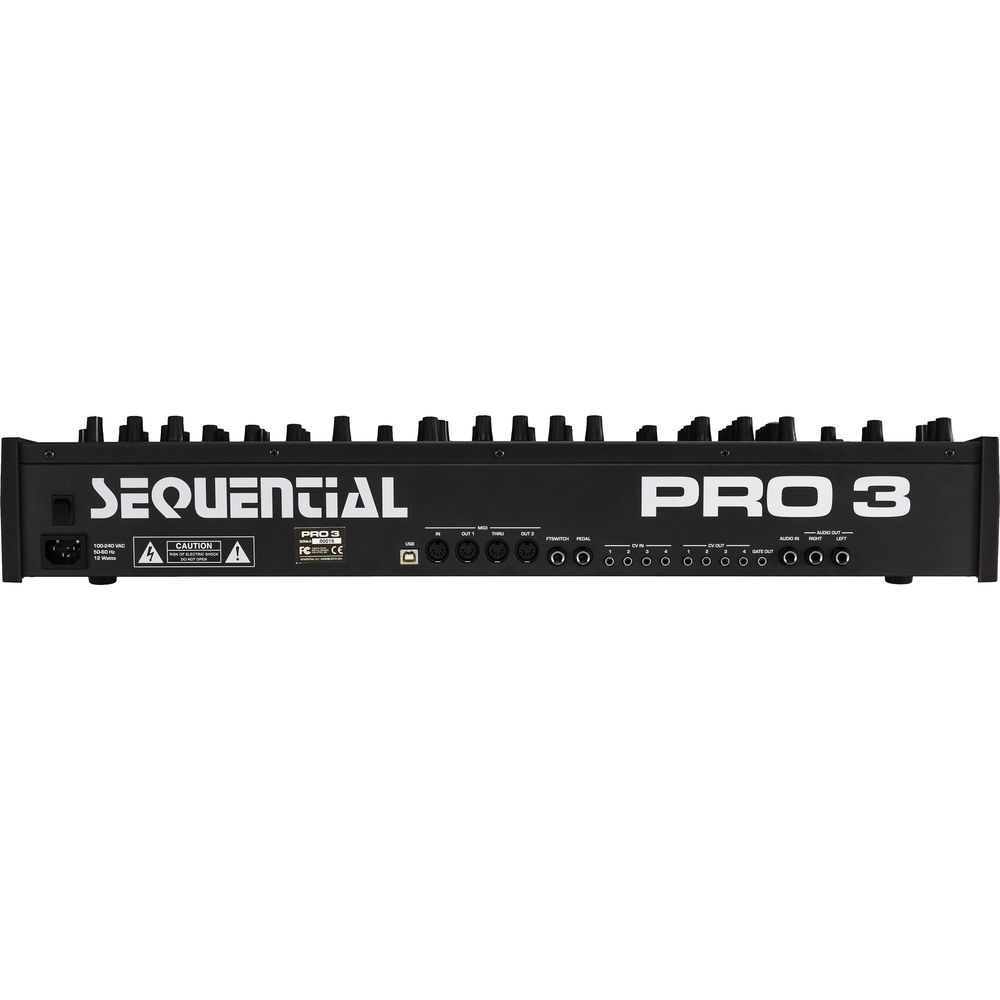 Teclado Sequential Pro 3 - Sintetizador Mono Multifiltro - Classic Key - Classic Keyboards ...