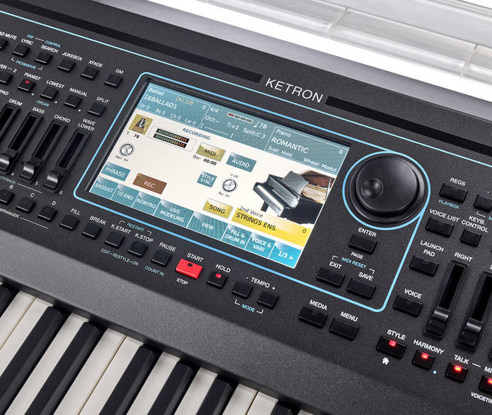 Teclado Arranjador Ketron SD60 Workstation com 61 Teclas - Classic Keyboards - Especialistas em ...