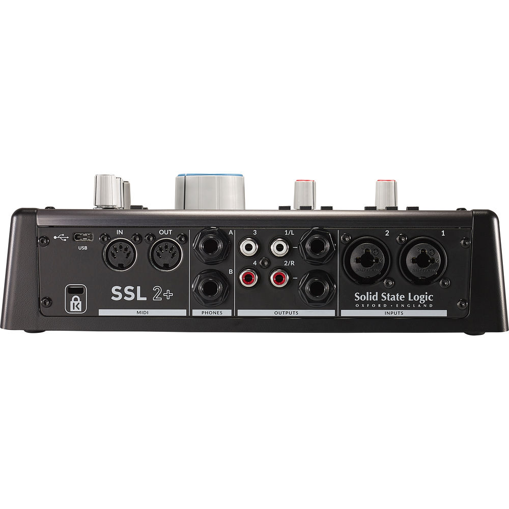 Interface de Áudio Solid State Logic SSL 2+ Plus USB C com 2 entradas - Classic Keyboards ...