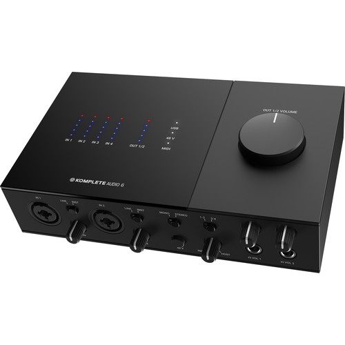 Interface de áudio USB Native Instruments Komplete Audio 6 MK2 ...
