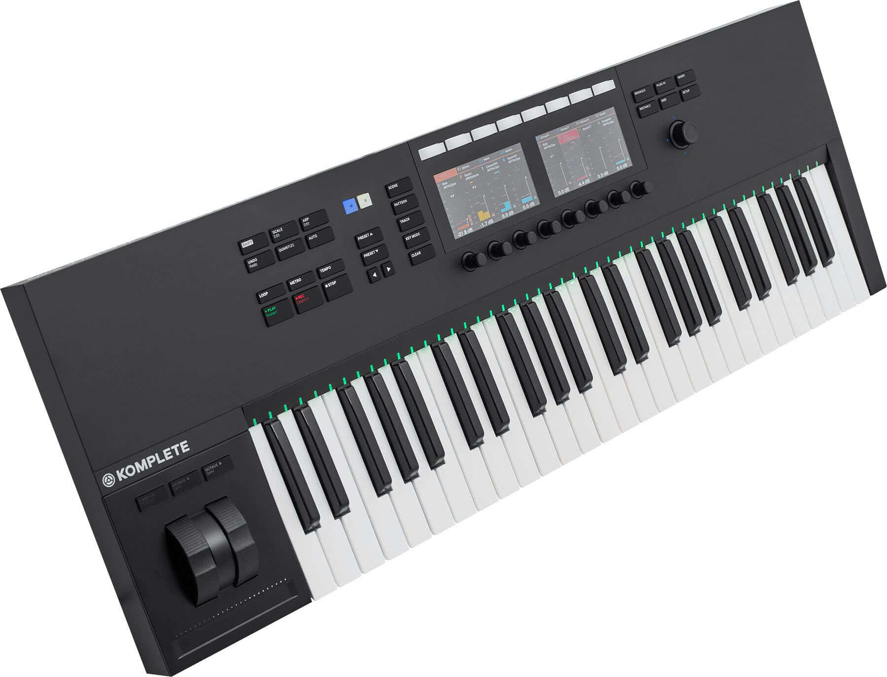 Teclado Controlador Native Instruments Komplete Kontrol S49 MK2 MIDI U ...