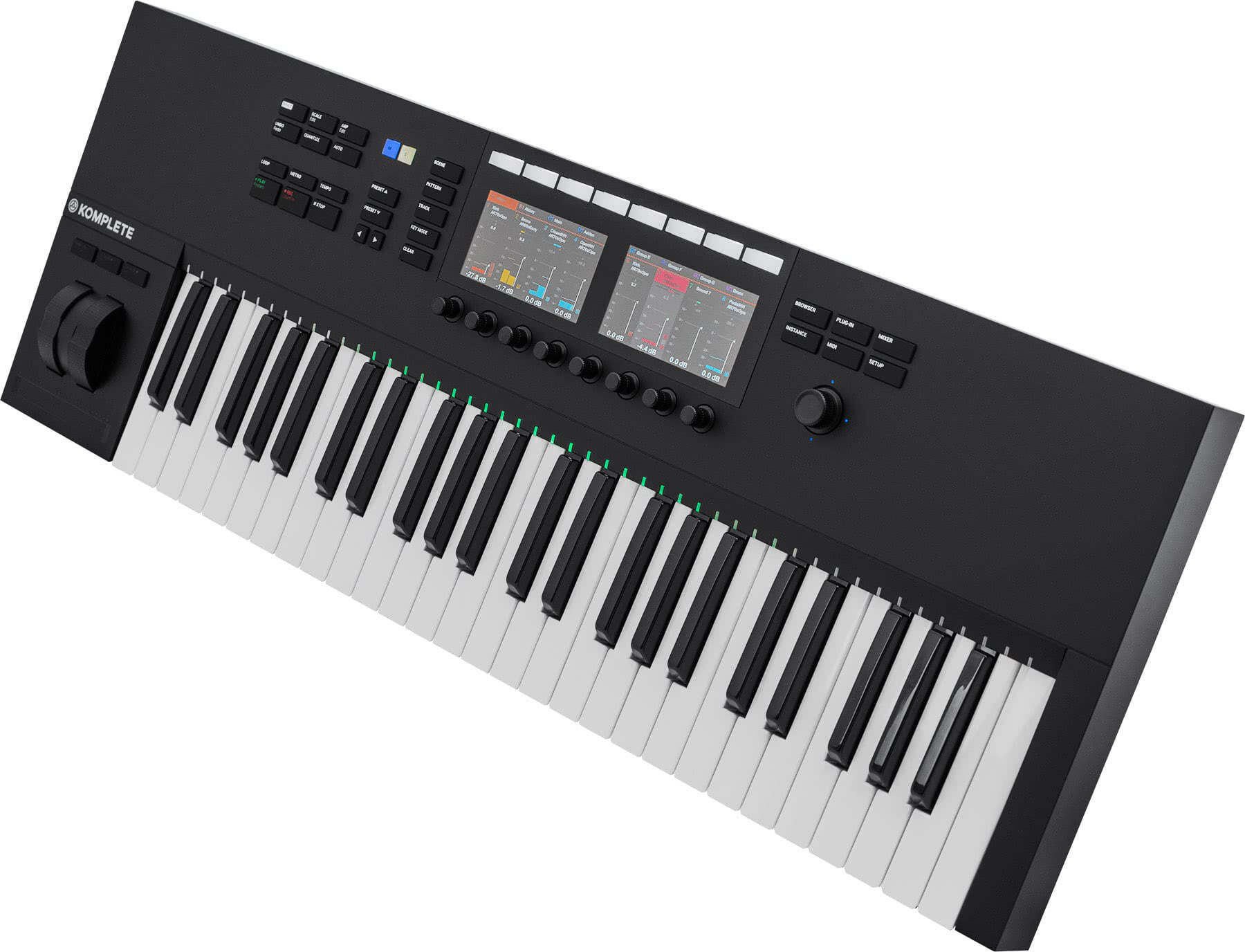 Teclado Controlador Native Instruments Komplete Kontrol S49 MK2 MIDI U ...