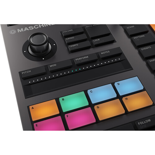 Controlador Native Instruments Maschine + Plus - Classic Keyboards ...
