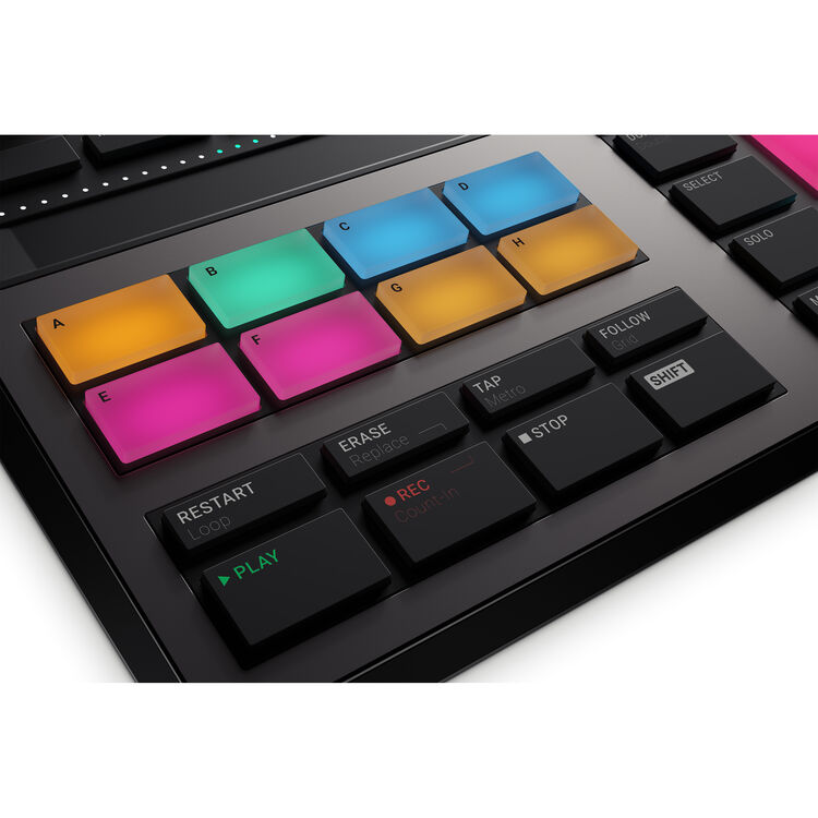 Controlador Native Instruments Maschine + Plus - Classic Keyboards ...