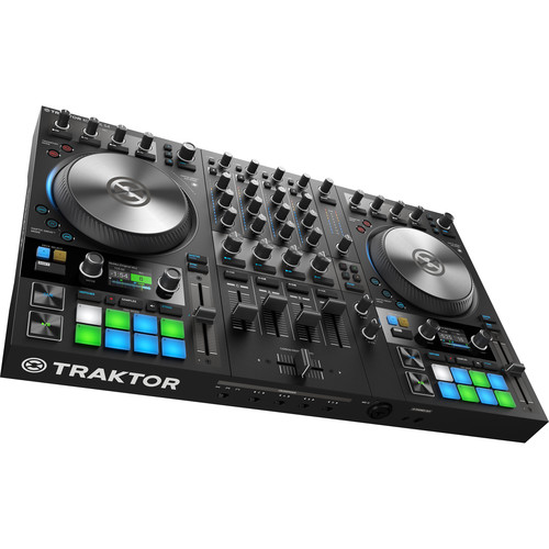 Controlador DJ Native Instruments Traktor Kontrol S4 MK3 com 4 canais ...