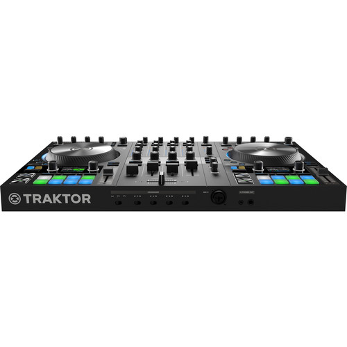 Controlador DJ Native Instruments Traktor Kontrol S4 MK3 com 4 canais ...