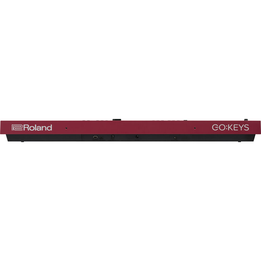 Teclado Roland GO Keys 3 Midnight Red Vermelho com 61 Teclas - Classic ...