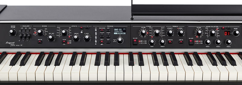Piano Digital Viscount Legend 70s Artist W Keyboard Ex 88 Stage piano ...